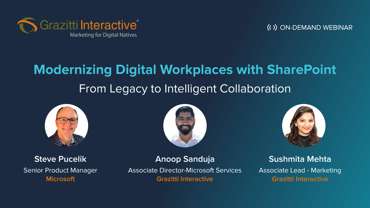 On Demand Webinar | Modernizing Digital Workplaces with Sharepoint